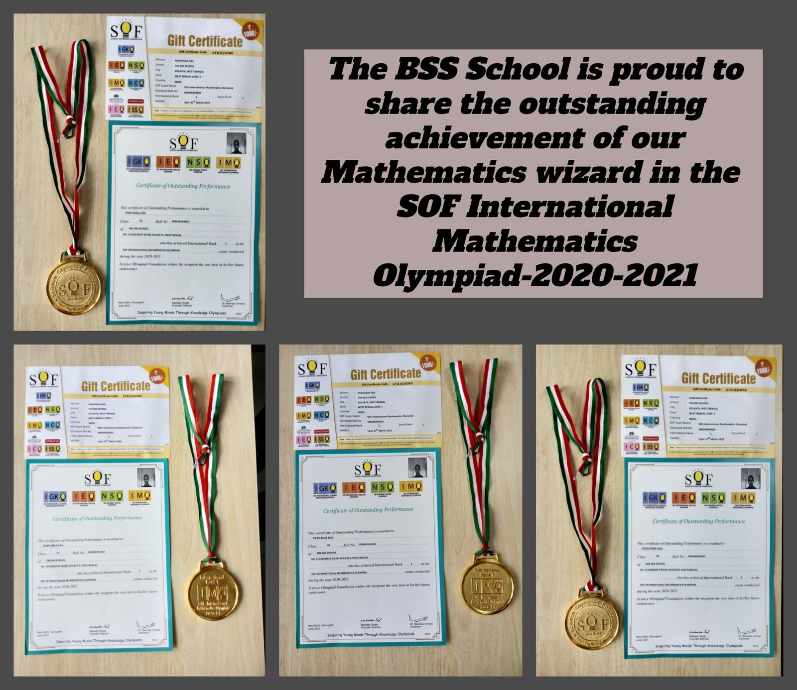 SOF International Mathematics Olympiad 2020 2021 The BSS School