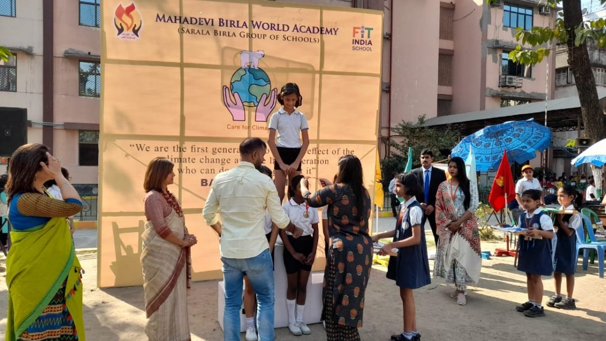 First in Inter-School Invitational Relay Race organised by Mahadevi ...