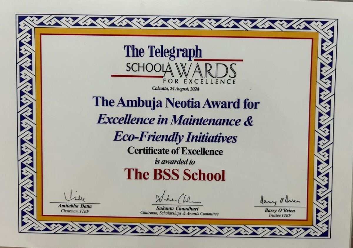 The Telegraph School Awards For Excellence, 2024 – The BSS School